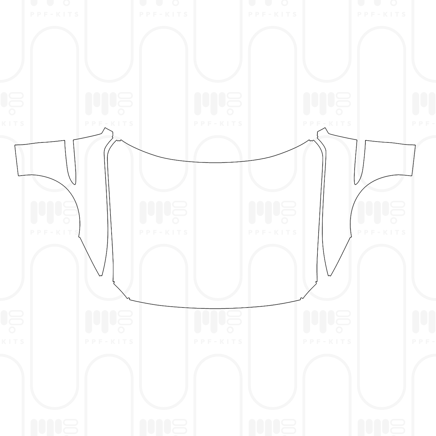 Pre-Cut Paint Protection Film PPF for Jaguar XE XE (standard wheelbase ...