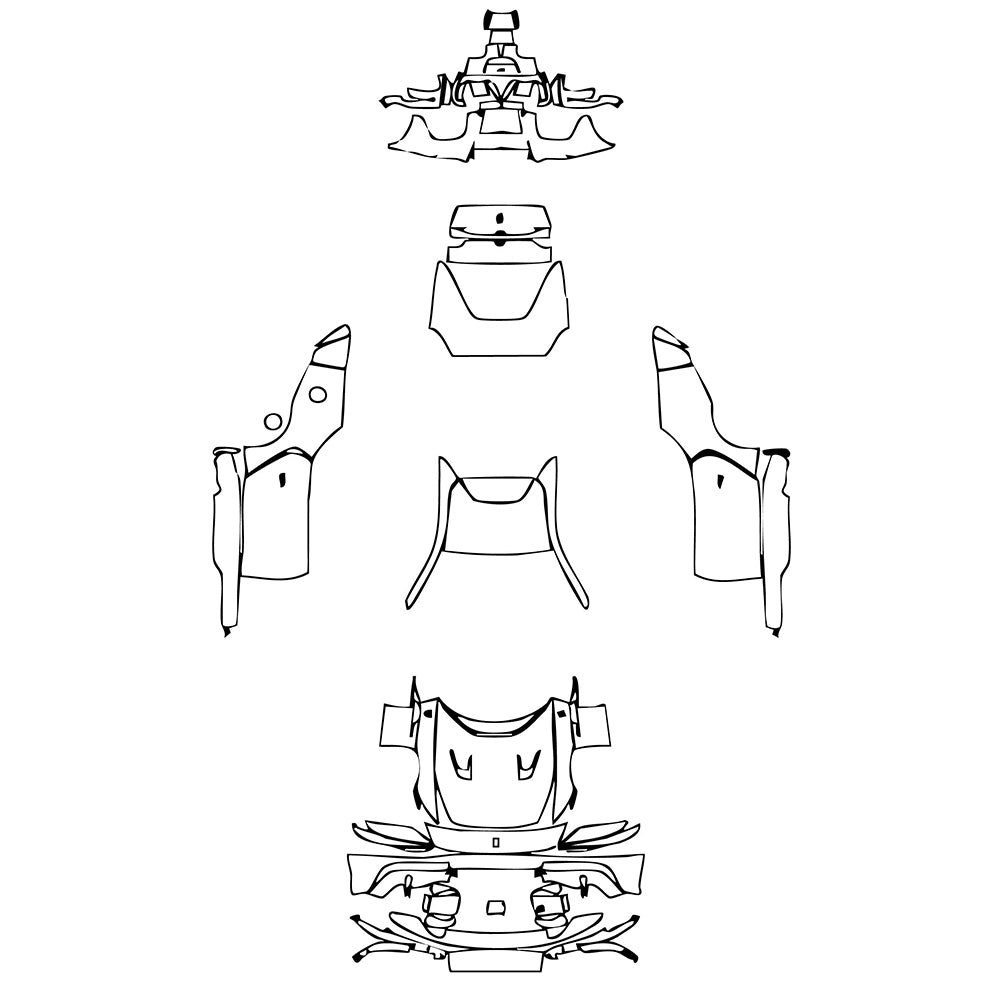 Pre-Cut Paint Protection Film PPF for Ferrari 12Cilindri 2025 – PPF-Kits