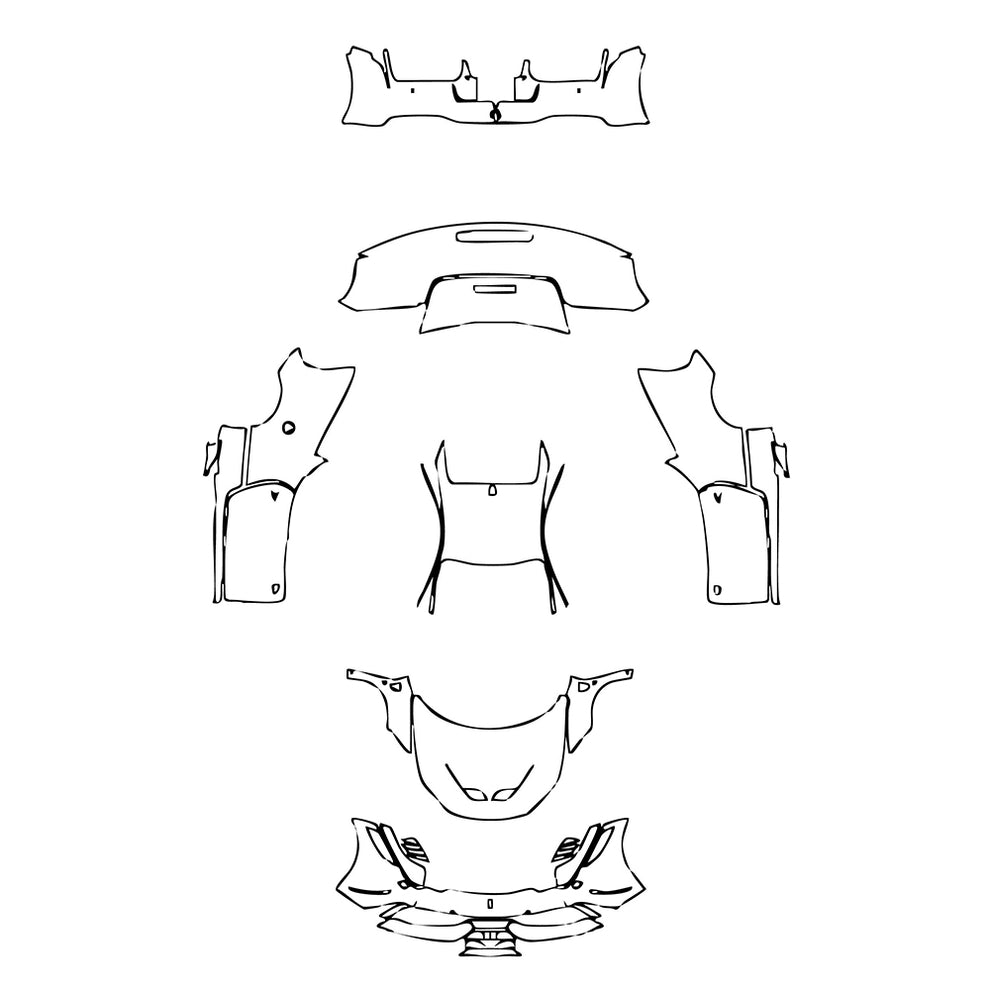 PPF precortado Ferrari 458 Speciale 2016 – PPF-Kits