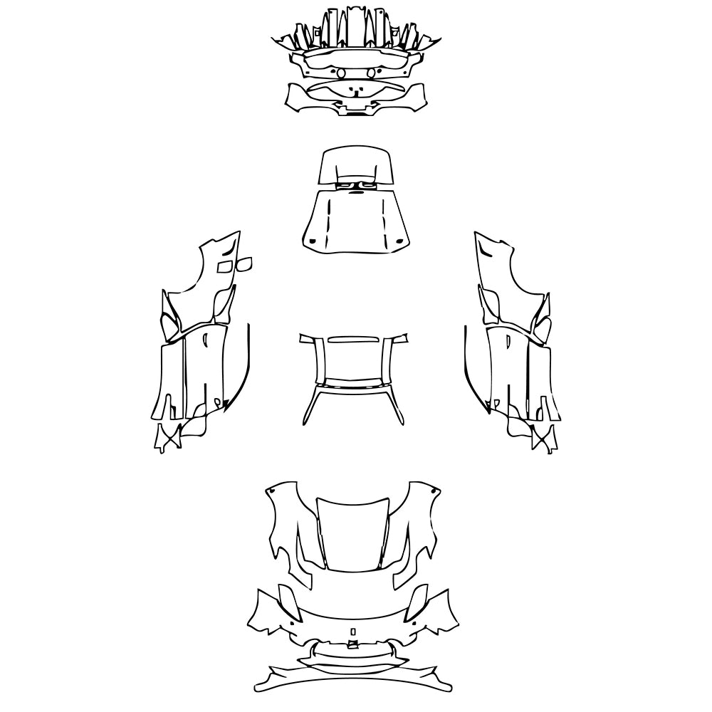PPF precortado Maserati MC20 Cielo 2023 – PPF-Kits