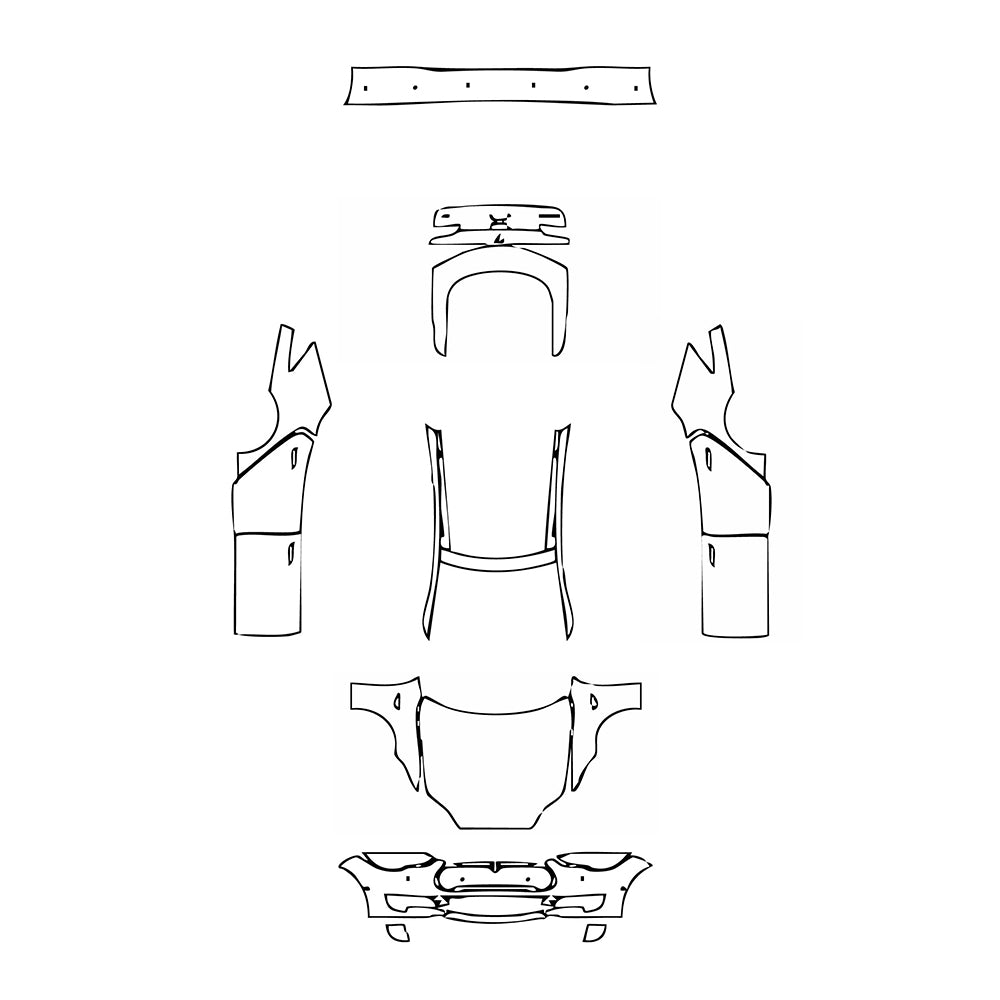 Pre-Cut Paint Protection Film PPF for Tesla Model S 2014 – PPF-Kits