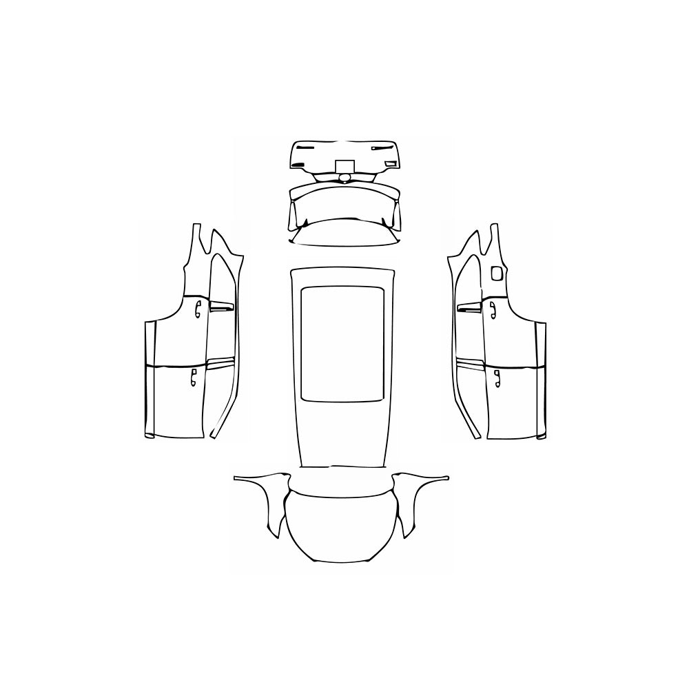 PPF precortado Toyota Highlander (CN) 2016 – PPF-Kits